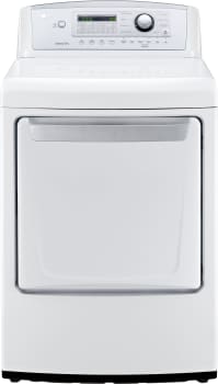 LG DLE4970WE 27 Inch Front Load Electric Dryer with 7.3 cu. ft ...