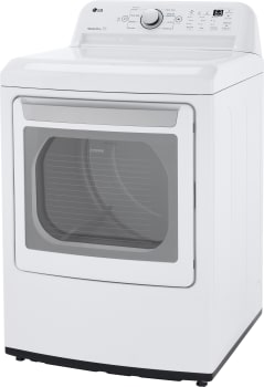 LG DLE7150W 27 Inch Electric Dryer with 7.3 Cu. Ft. Capacity, 8 Dryer ...