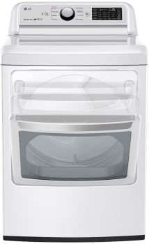 LG DLE7300WE 27 Inch Electric Smart Dryer with 7.3 Cu. Ft. Capacity ...