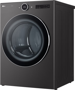LG DLEX6700B 27 Inch Electric Smart Dryer with 7.4 Cu. Ft. Capacity ...