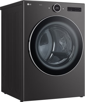 LG DLEX6700B 27 Inch Electric Smart Dryer with 7.4 Cu. Ft. Capacity ...