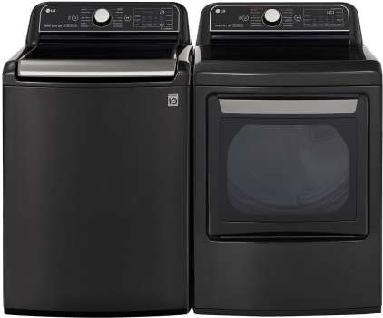 LG DLEX7900BE 27 Inch Electric Smart Dryer with 7.3 Cu. Ft. Capacity ...