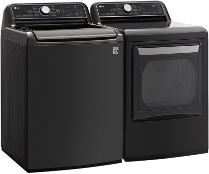 LG DLEX7900BE 27 Inch Electric Smart Dryer with 7.3 Cu. Ft. Capacity ...