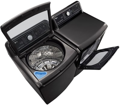 LG DLEX7900BE 27 Inch Electric Smart Dryer with 7.3 Cu. Ft. Capacity ...
