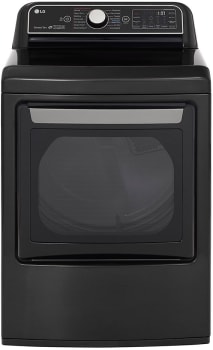 LG DLEX7900BE 27 Inch Electric Smart Dryer with 7.3 Cu. Ft. Capacity ...