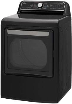 LG DLEX7900BE 27 Inch Electric Smart Dryer with 7.3 Cu. Ft. Capacity ...