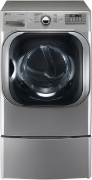 LG DLGX8101V 29 Inch Gas Dryer with 9.0 cu. ft. Capacity, TrueSteam ...
