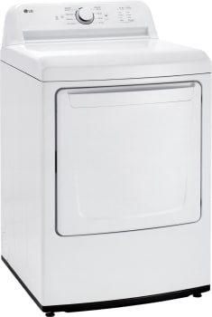 LG DLG6101W 27 Inch Gas Dryer with 7.3 Cu. Ft. Capacity, 5 Dryer ...