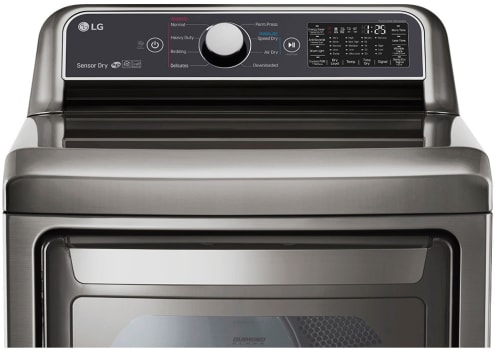 LG DLE7300VE 27 Inch Electric Smart Dryer with 7.3 Cu. Ft. Capacity ...