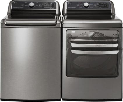 LG WT7300CV 27 Inch Top Load Smart Washer with 5.0 Cu. Ft. Capacity ...