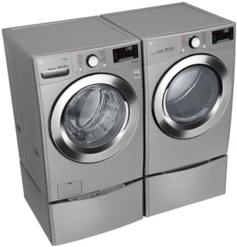 LG DLEX3700V 27 Inch Electric Smart Dryer with 7.4 Cu. Ft. Capacity ...