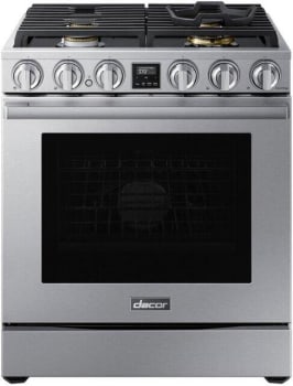 Dacor DOP30T840GS 30 Inch Freestanding Gas Smart Range with 4 ...