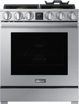 Dacor DOP30T940DS 30 Inch Freestanding Gas Smart Range with 4 ...