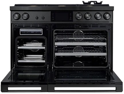 Dacor DOP48C86DLM 48 Inch Freestanding Dual Fuel Smart Steam Range with ...