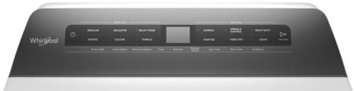 Whirlpool WED5100HW 27 Inch Electric Dryer with 7.4 Cu. Ft. Capacity ...