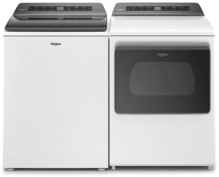 Whirlpool WTW5105HW 28 Inch Top Load Washer with 4.7 Cu. Ft. Capacity ...