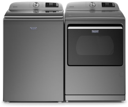 Maytag MED7230HC 27 Inch Electric Smart Dryer with 7.4 Cu. Ft. Capacity ...