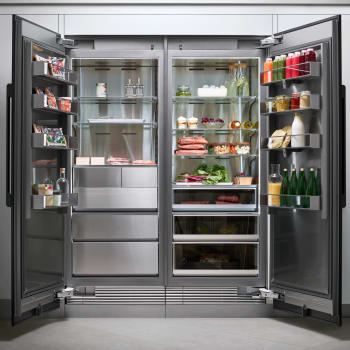 Dacor DRZ24980LAP 24 Inch Panel Ready Freezer Column with Push-to-Open ...