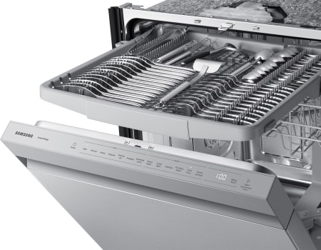 Samsung DW80CG5450SR 24 Inch Fully Integrated Smart Dishwasher with 15 ...