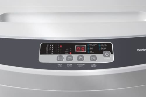 Danby DWM045WDB 21 Inch Portable Washer with 9.9 Lbs. of Capacity, 11 ...