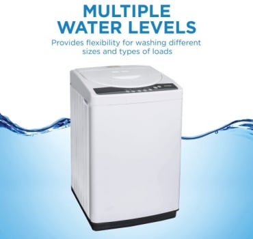 Danby DWM065A1WDB6 22 Inch Top Load Washer with 1.8 Cu. Ft. Capacity, 4 ...