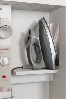 Iron-A-Way E42WDU 42 Inch Ironing Center with Ventilated Metal Board ...