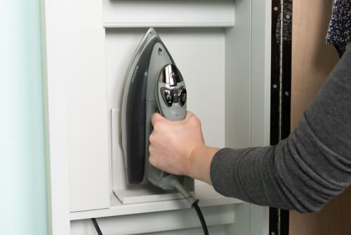 Iron-A-Way E46NDU 46 Inch Ironing Center with Ventilated Metal Board ...