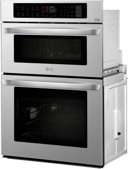 LG LWC3063ST 30 Inch Smart Combination Wall Oven with 4.7 cu. ft. True ...