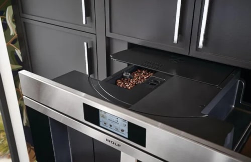 Wolf EC3050CMS 30 Inch Built-In Contemporary Coffee System with Full ...