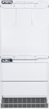 Liebherr HCB2091 36 Inch Built-In Panel Ready Bottom Mount Refrigerator with 18.9 cu. ft. Total ...