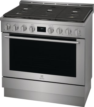 Electrolux ECFG3668AS Freestanding Gas Range with 6 Sealed Burners, 4.4 ...