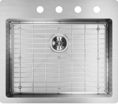 Elkay ECTSRAD25226TBG4 25 Inch Single Bowl Dual Mount ADA Kitchen Sink ...