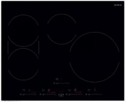Elica EIV430BL 30 Inch Induction Cooktop with 4 Cooking Zones, Black ...