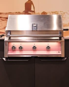 Hestan EMBR36LPTQ 36 Inch Built-In Grill with Sear Burner, Ceramic ...