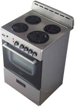 Avanti ER24P3SG 24 Inch Electric Range with Storage Drawer, Digital ...