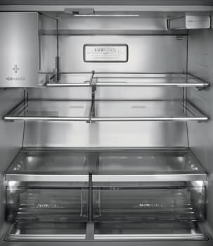 Electrolux ERMC2295AS 36 Inch 4 Door French Door Refrigerator with 21.8 ...