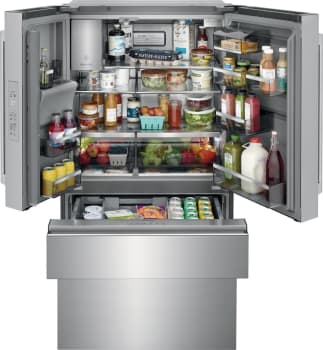 Electrolux ERMC2295AS 36 Inch 4 Door French Door Refrigerator with 21.8 ...