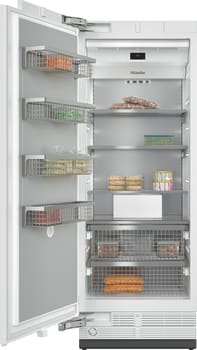 Miele MIREFFR12 Side-by-Side Column Refrigerator & Freezer Set with 30 ...