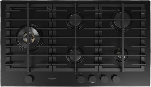 Fulgor Milano F4MEGK36MB1 36 Inch Gas Cooktop with 5 Sealed Brass ...