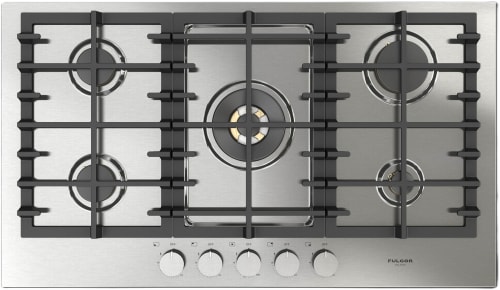 Fulgor Milano F4MTGK36S1 36 Inch Gas Cooktop with 5 Sealed Brass ...