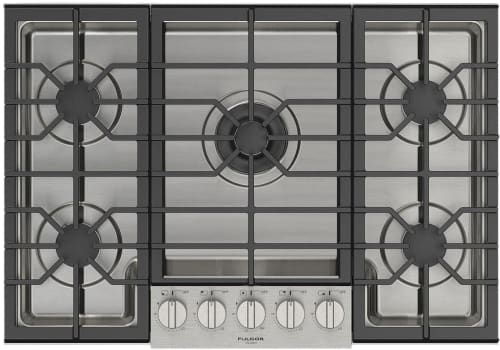Fulgor Milano F4PGK305S2 30 Inch Pro-Style Gas Cooktop with 5 Burners ...