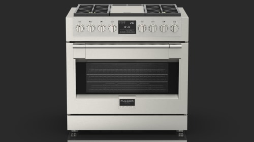 Fulgor Milano F6PDF364GS1 36 Inch Freestanding Professional Dual Fuel ...
