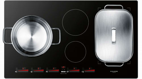 Fulgor Milano F7IT36S1 36 Inch Induction Cooktop with 5 Magnetic ...