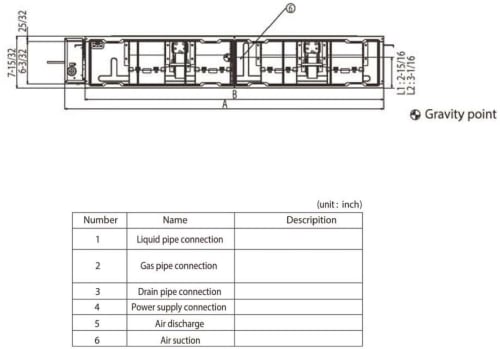 LG LDN187HV4 18,000 BTU Multi F Single Compatible Inverter Heat Pump ...