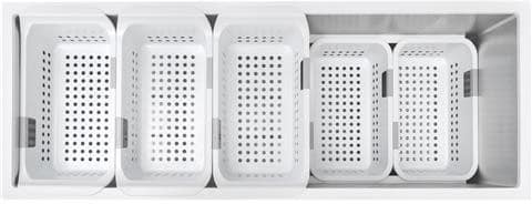 GE FCM22DLWW 74 Inch Chest Freezer with 21.7 cu. ft. Capacity, Audible ...