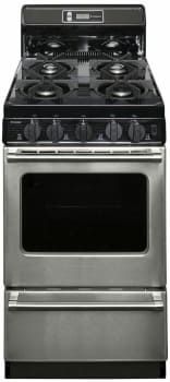 Premier P20S3502P 20 Inch Freestanding Gas Range with 4 Sealed Burners ...