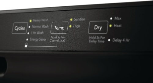 Frigidaire FDPC4314AB 24 Inch Full Console Dishwasher with 14 Place ...