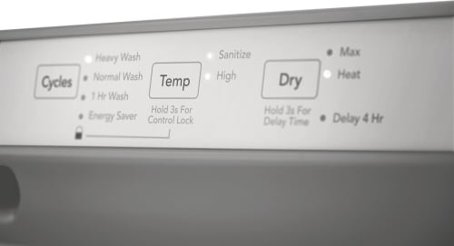 Frigidaire FDPC4314AS 24 Inch Full Console Dishwasher with 14 Place ...