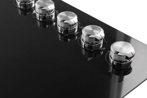 KitchenAid KCED600GBL 30 Inch Electric Cooktop with 4 Elements, Even ...