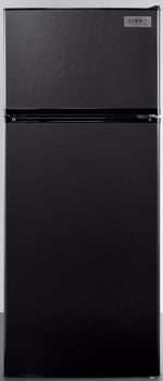 Summit FF1119B 24 Inch Top Freezer Refrigerator with 10.3 cu. ft. Total ...